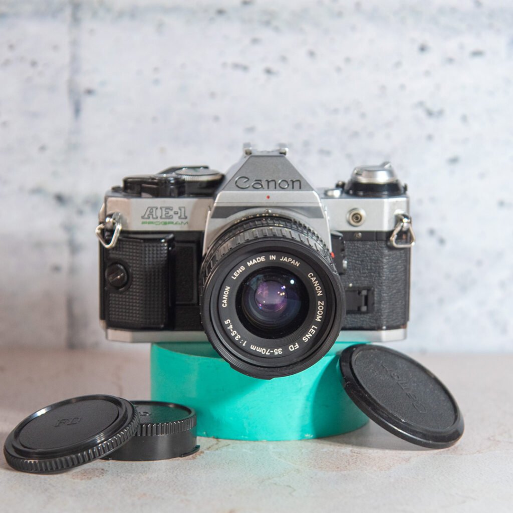 Canon AE-1 SLR 35mm Film Camera - Vintage and Antique Cameras for sale ...